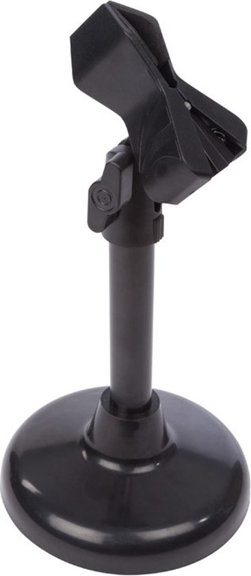 Hq-power Microfoon Tafelstatief 9 X 20 Cm Zwart | bol