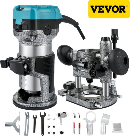 Vevor Bovenfrees - Houtfrees - Hoge Kwaliteit | bol