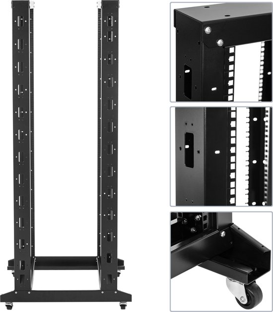 RackMatic - Rackkast 19 '' open 38U 600x600x1820mm Open2 MobiRack | bol