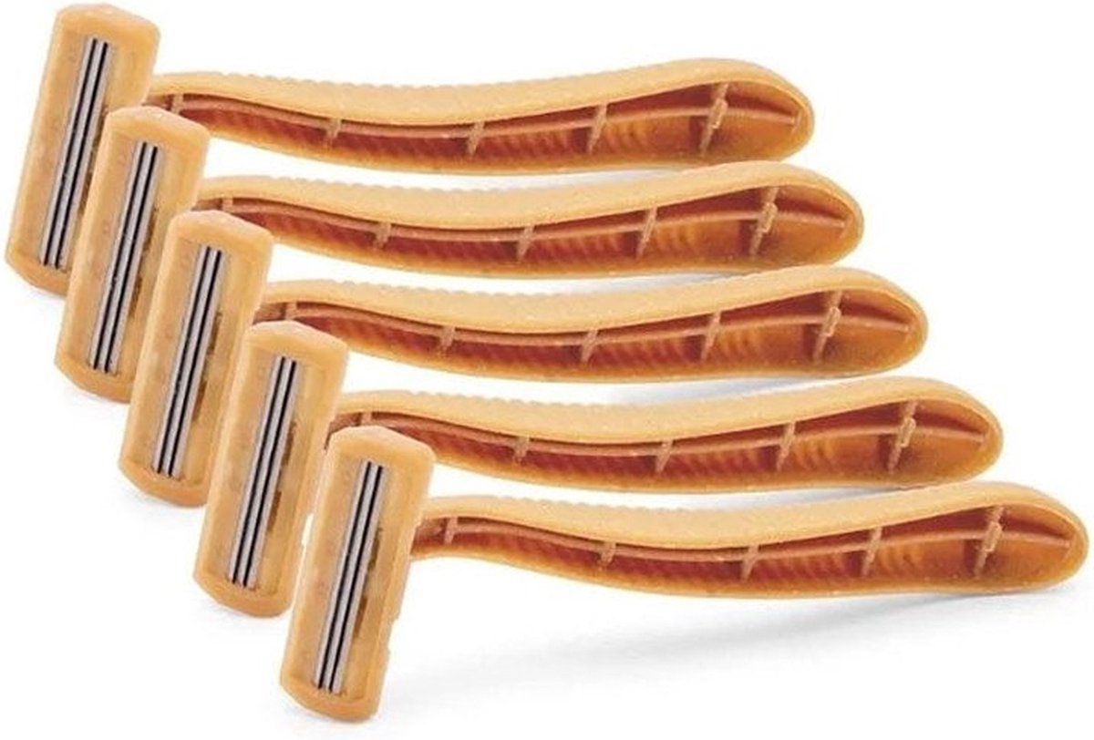Bamboovement Scheermesjes - Biocomposiet - 5 stuks | bol.com