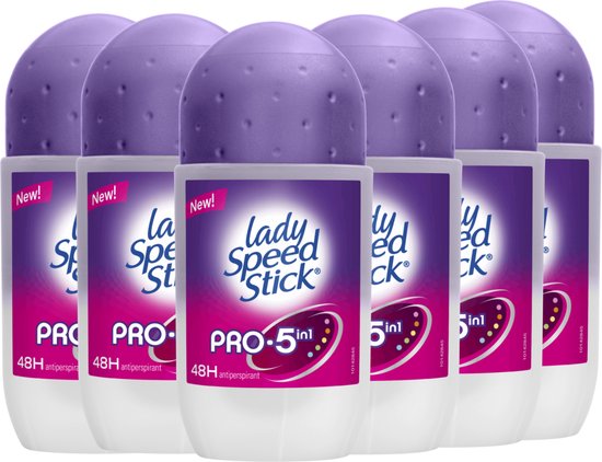 Lady Speed Stick Pro 5 - Protection 48H Contre La Transpiration Et ...