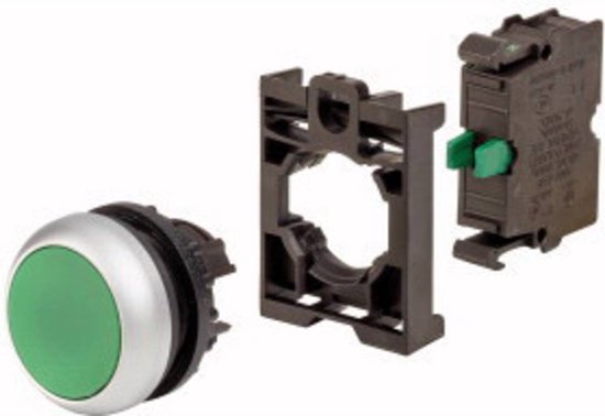 Eaton M22-D-G-K10-BVP Druktoets Kunststof frontring 1 stuk(s) | bol