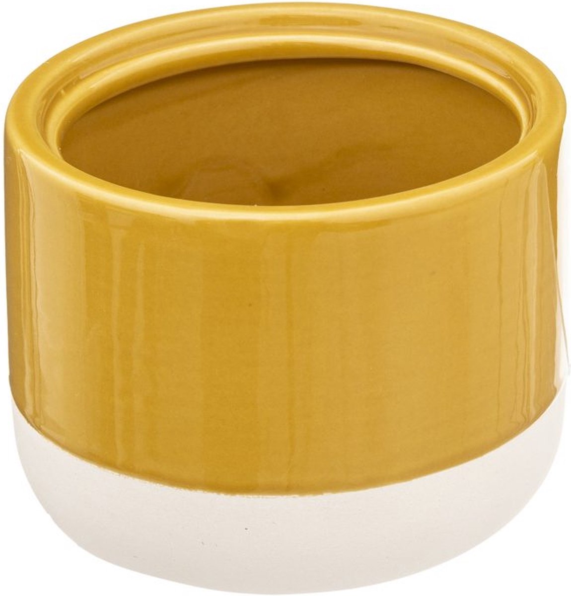 Opbergpot – Watten box Lotus – Oker Geel | bol