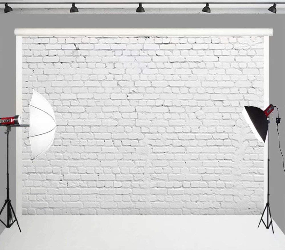 Muzi Witte Baksteen Fotografieachtergrond Studio Props Woondecoratie ...