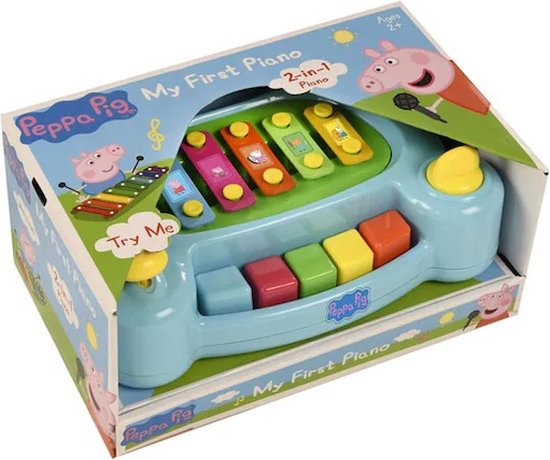 Peppa Pig my first piano - Speelgoed piano - Kids - Toys | bol.com