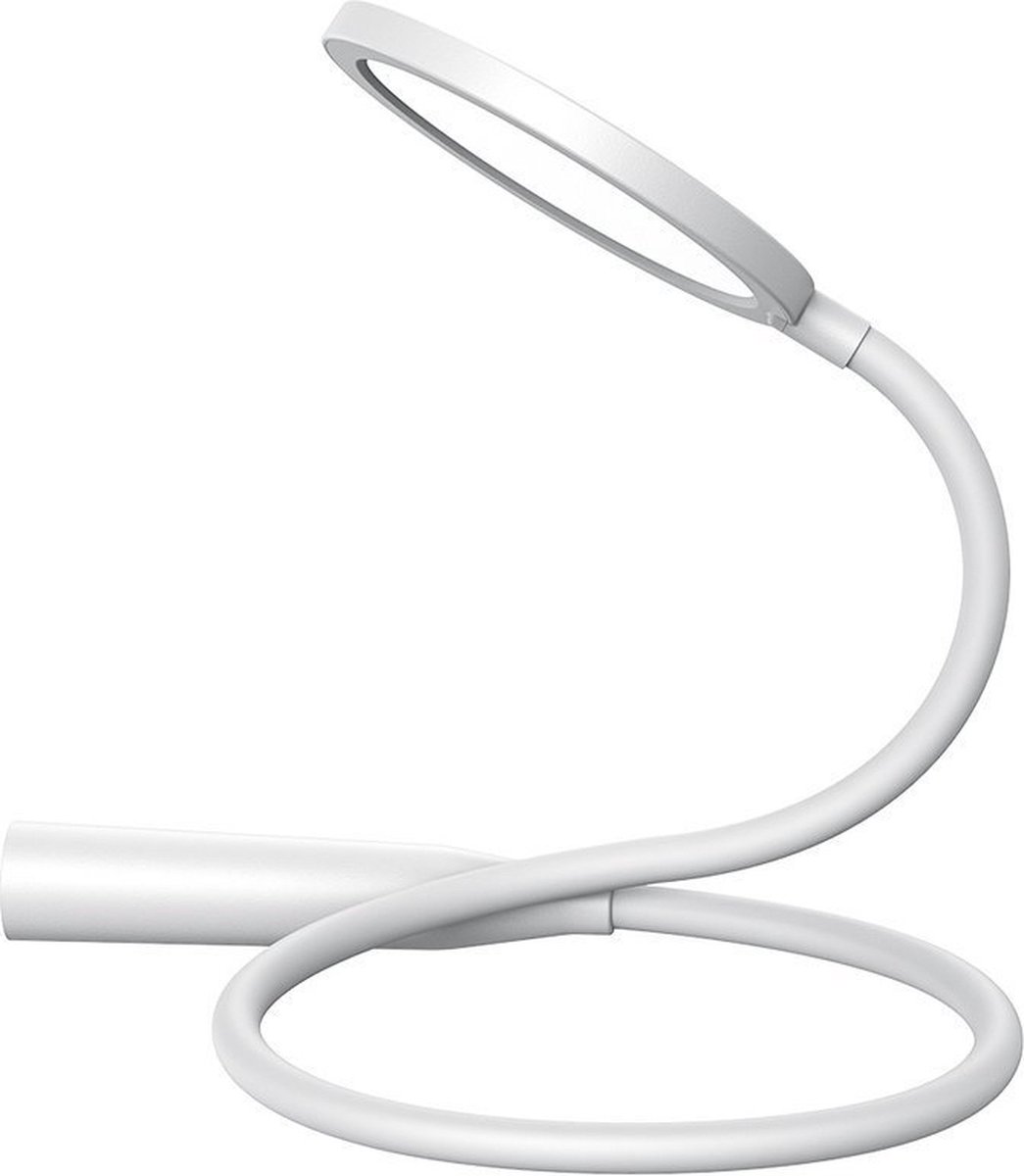 Verstelbaar Bureaulamp LED - Dimbaar - Wit en Warm Licht - Wit | bol.com