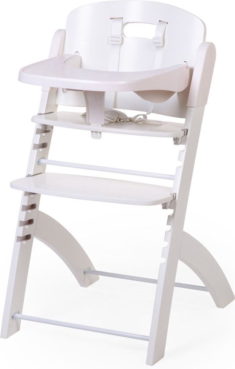 Childhome - Baby - Meegroeistoel - Wit - Kinderstoel en Voerbak - H72 ...