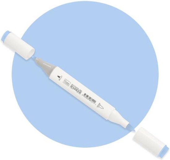 Sky Blue Twin Tip Alcohol Ink Marker | bol.com