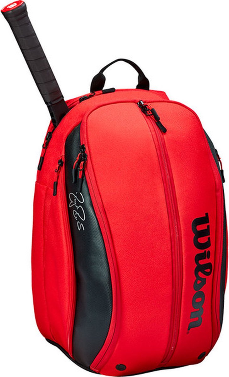 Wilson Federer DNA Backpack - rugzak - rood | bol.com