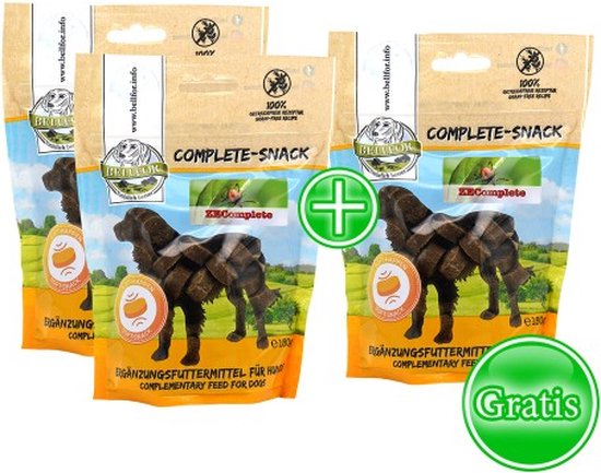 Complete-Snack ZEComplete Set voor honden - 3x150g | bol.com