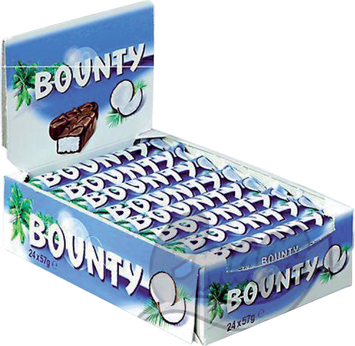 Barre de chocolat au lait Bounty - 24 pièces | bol.com