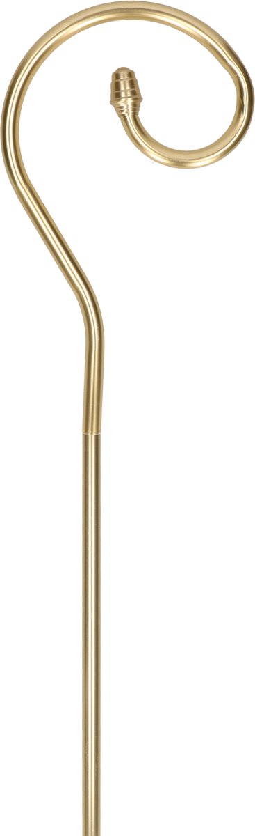 Luxe Sinterklaas krul staf goudkleurig metaal 203 cm - Sinterklaas ... Luxe Sinterklaas krul staf goudkleurig metaal 203 cm - Sinterklaas ...