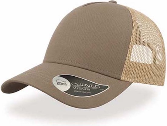 Atlantis 'Rapper Cotton Cap' Khaki/Steenkleurig | bol.com