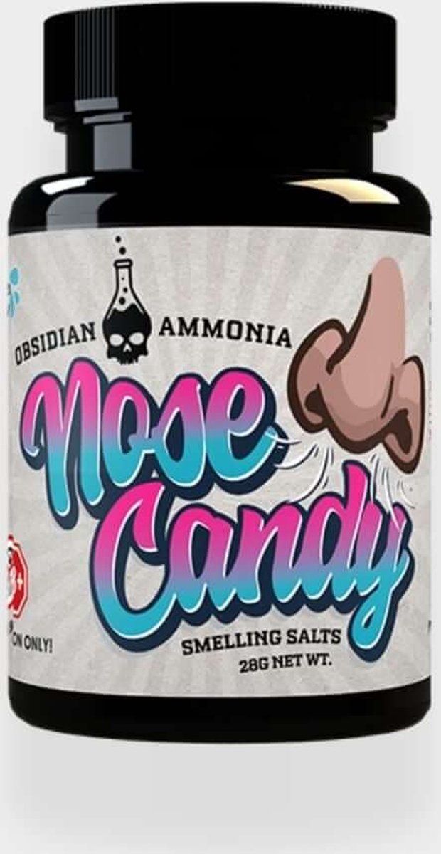 Nose Candy - Sour - Smelling Salt - Obsidian Ammonia - Ammonia Inhalants - Reukzout | bol