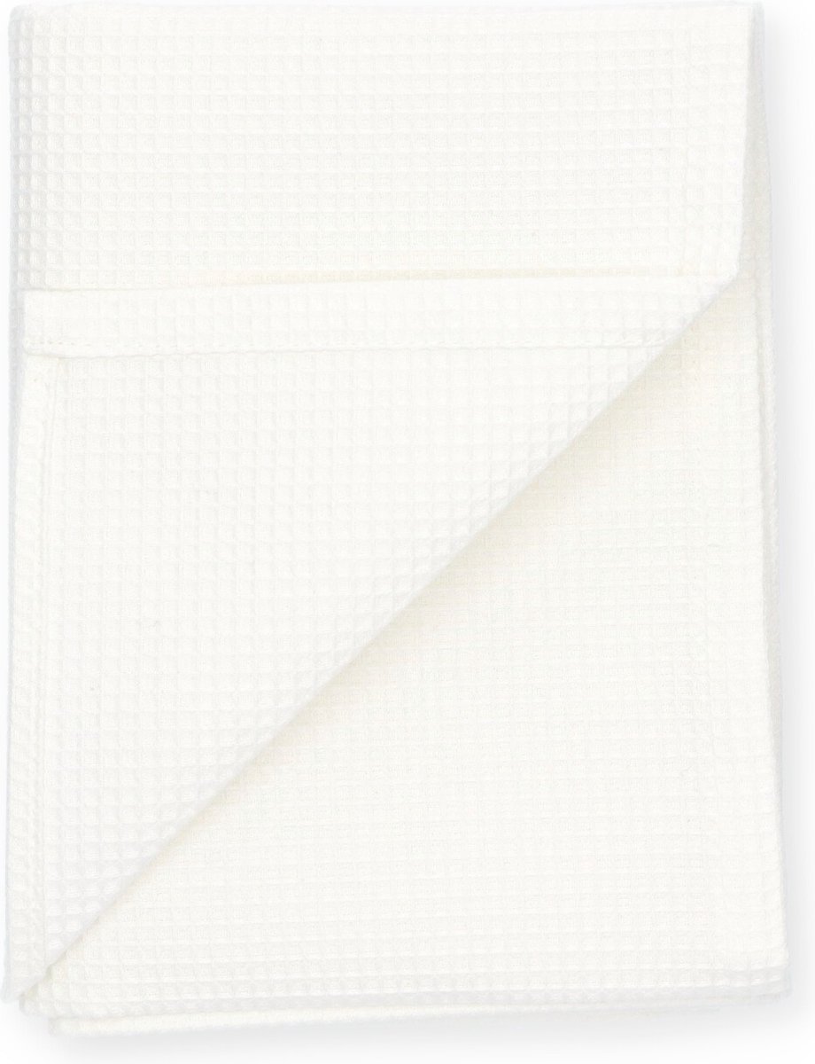 Bunzlau Castle | Theedoek Tundra Pearl White 65x65 cm| 65 x 65 cm | bol