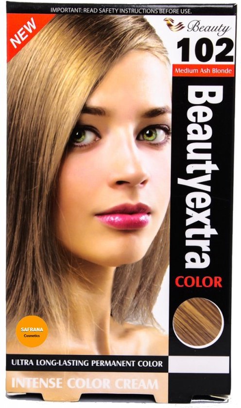 Beauty Extra Intense Color Cream Medium Ash Blonde 102 | bol.com