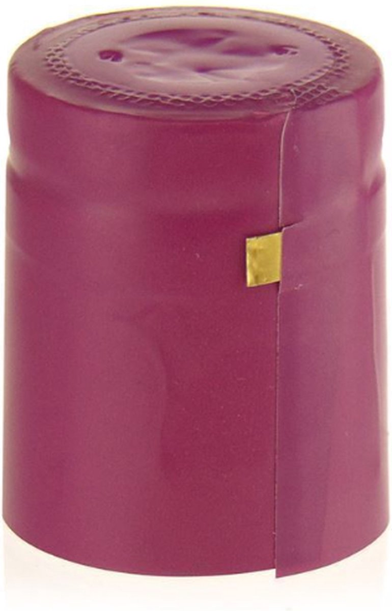 Ornina - 10 stuks fuchsia krimpcapsules - flessen verzegeling | bol