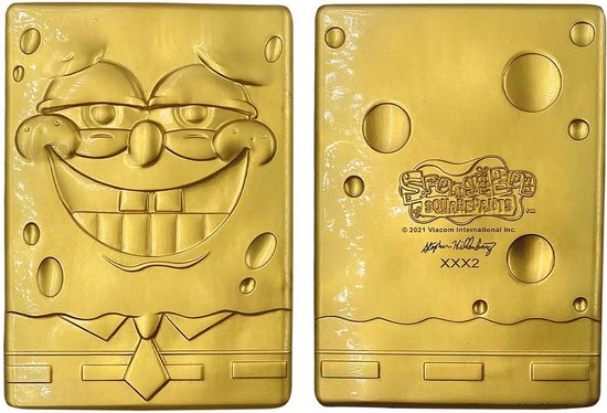 SpongeBob Squarepants: 24k Gold Plated Limited Edition Collectible ...