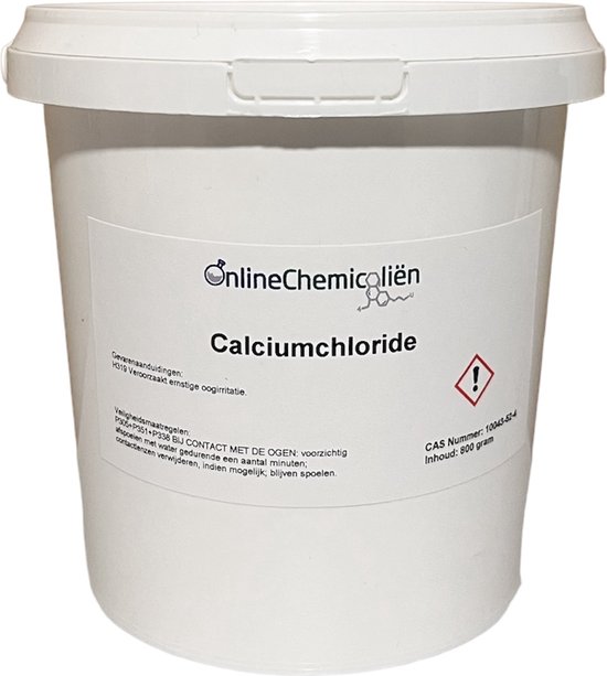 Calciumchloride - Strooizout / sneldooier 800 gram | bol.com