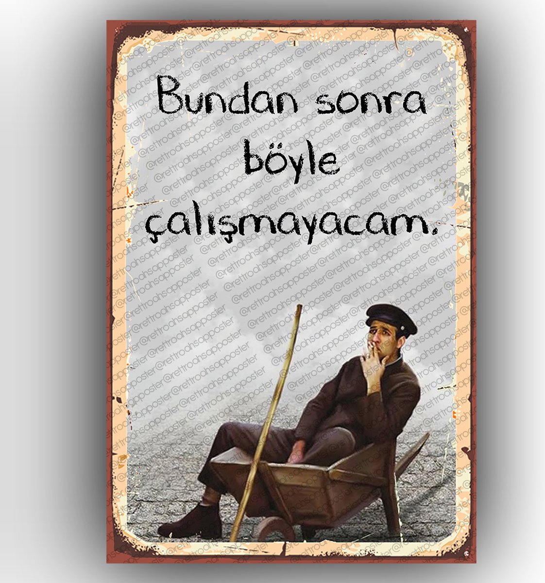 RetroPosters - Kemal Sunal bundan sonra calismayacam - Posters turques ...