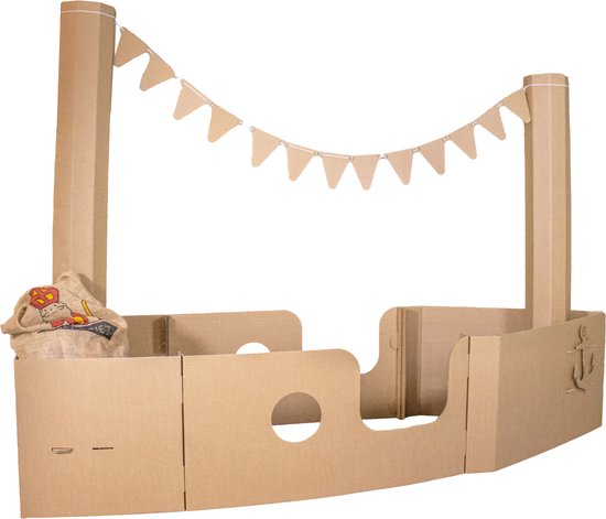 Kartonnen Grote boot - Cadeau van Duurzaam Karton - KarTent | bol