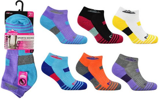 Active Pro-Hike Terry Cushion Sole Trainer Liner Socks - per 2 paar ...