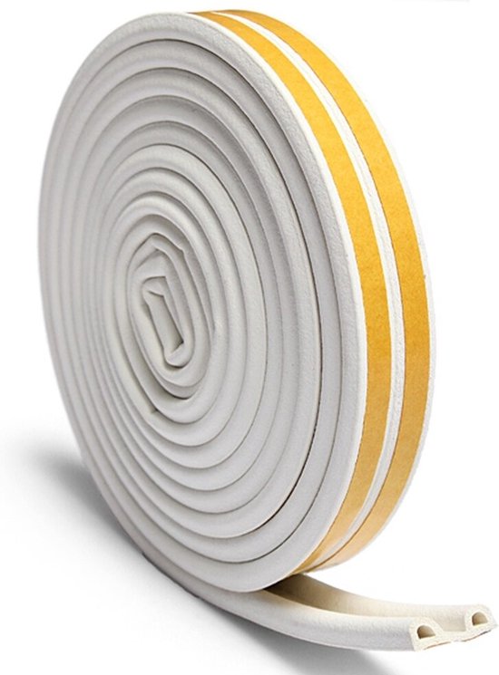 WiseGoods Tochtband Deur 10 Meter - Tochtstopper - Isolatie Tochstrip ...