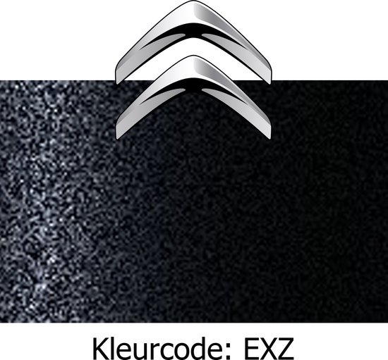 Lakstift Autolak CITROEN Kleurcode EXZ - NOIR CALDERA-MET. - 12ml | bol