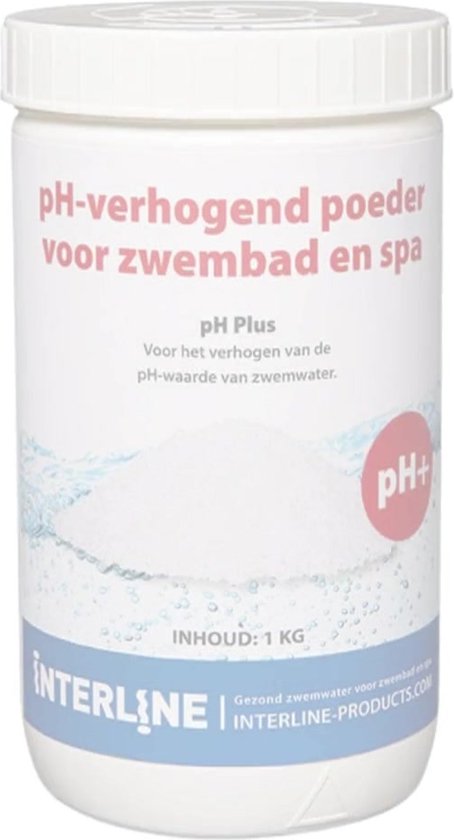 Interline pH Plus 1kg - Verhogen pH Zwembad Waarde | bol