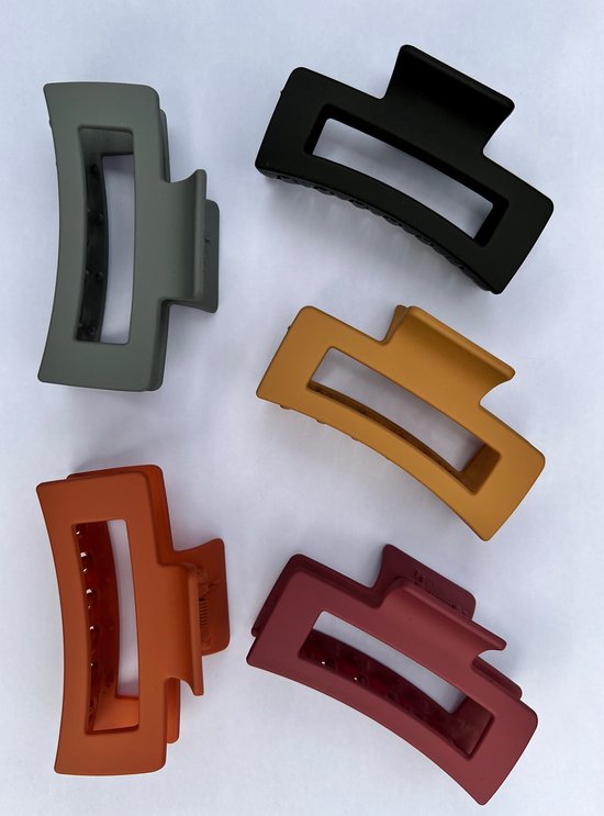 set van 5 haarclips - extra kwaliteit - Haarclips Premium - 5 Stuks ...
