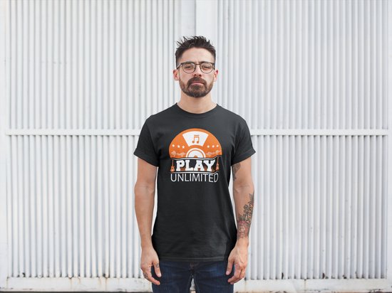 Rick & Rich - T-Shirt Play Unlimited - T-shirt met opdruk - T-shirt ...