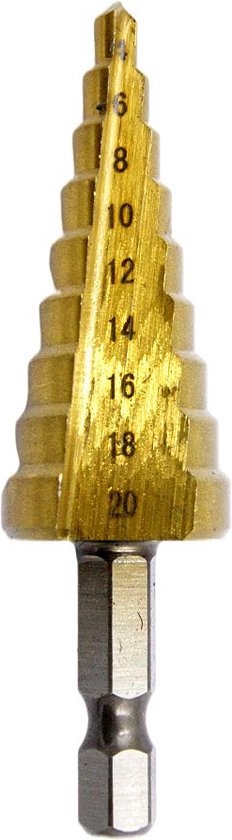 Trapeziumboor, trapeziumboor, LAIWEI, pagodeboor, maïsboor, HSS-boor ...