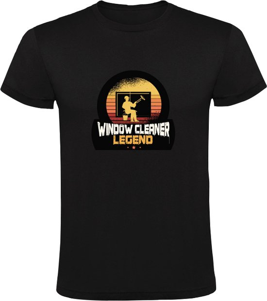 Window Cleaner Legend Heren T-shirt | Ramenwasser | Shirt | bol.com