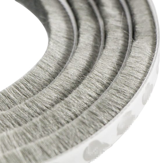 Tochtstrip borstel - Woonmooier.nl