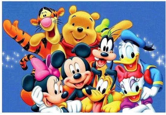 diamond painting disney figuren | bol.com