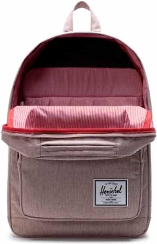 Herschel Pop Quiz - Crosshatch roses cendrées | Sac à dos avec ...