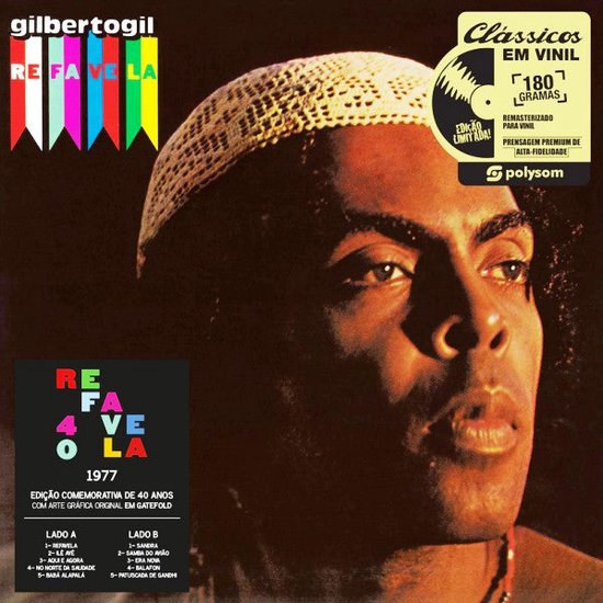 Gilberto Gil - Refavela, Gilberto Gil | LP (album) | Muziek | bol