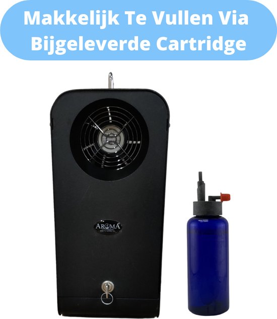 Geurmachine met Sterke Ventilator - 500m2 - Geur Verspreiding - Grote ...