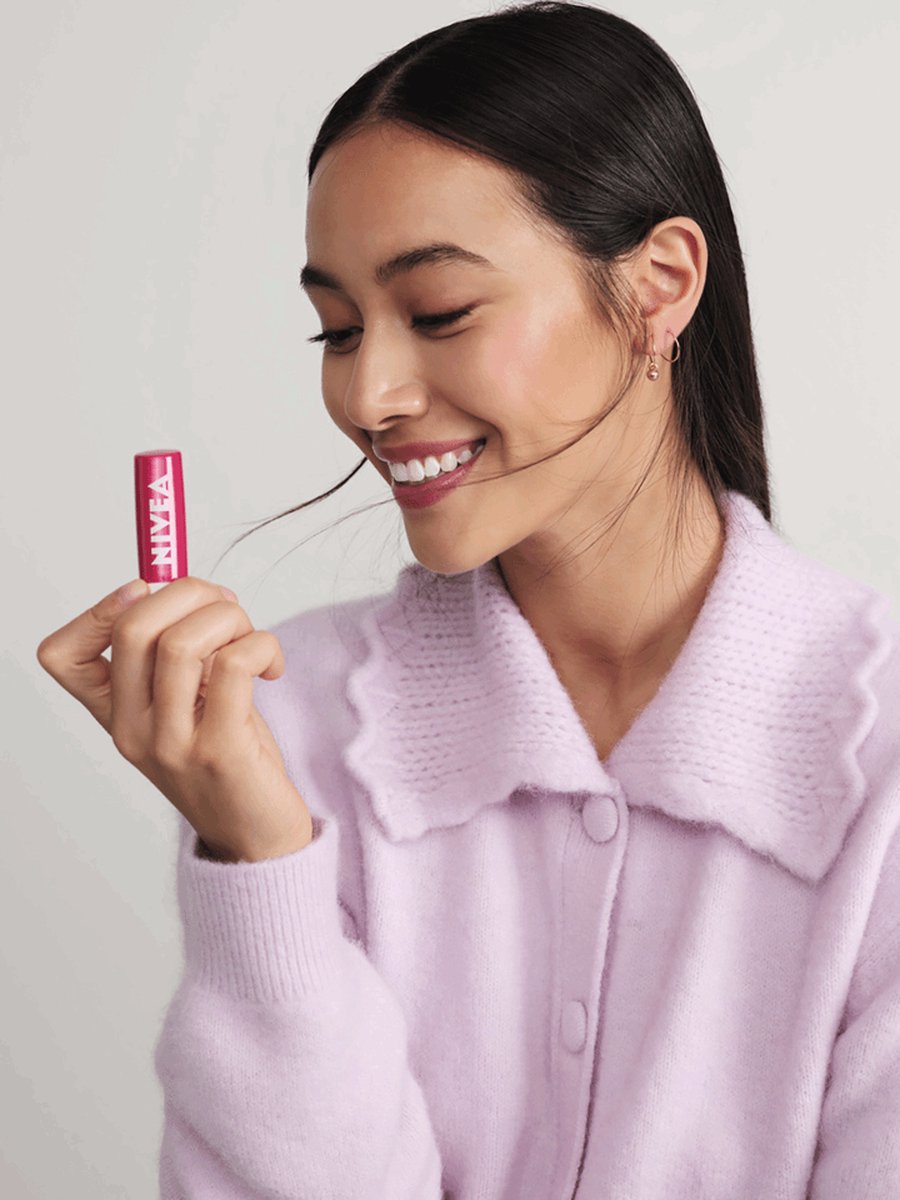 Nivea - Labello Sorbet Papaya Lippenbalsem - 5,5 ml Stick - Lipbalsem ...