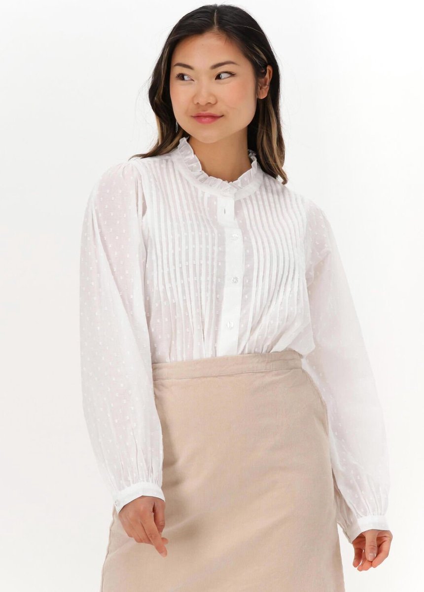 Lollys Laundry Dames Blouses & Tunieken Balu - Wit - Maat XS | bol.com