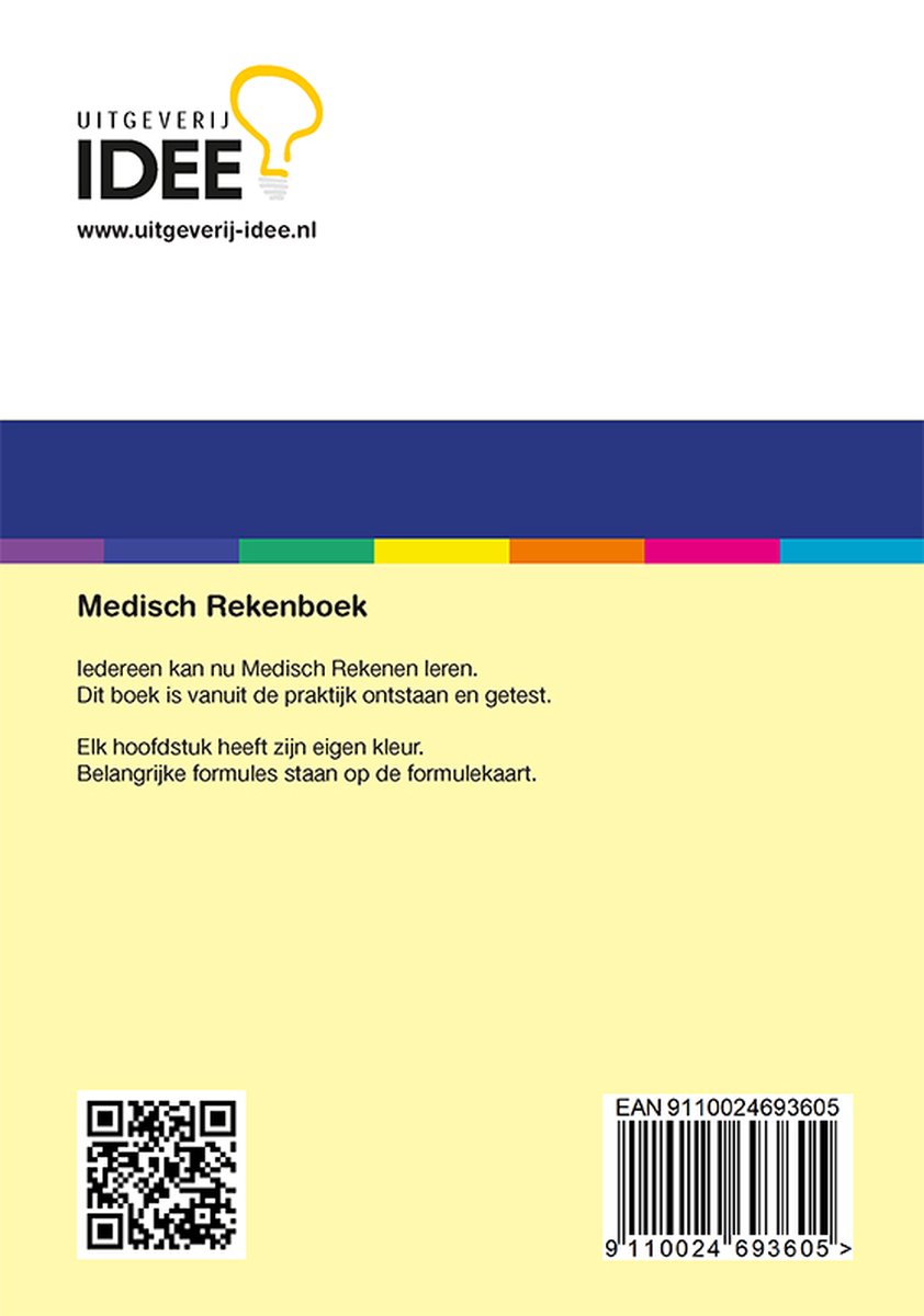 Medisch rekenboek combipakket incl. A6 kaarten | 9110024693605 ...