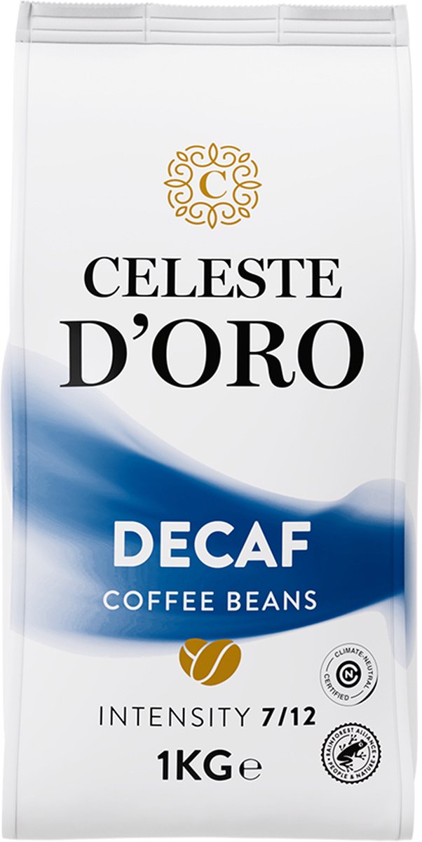 Celeste d’Oro - Finest Decaf - Koffiebonen Arabica en Robusta - Cafeïnevrije Koffie -... | bol.com