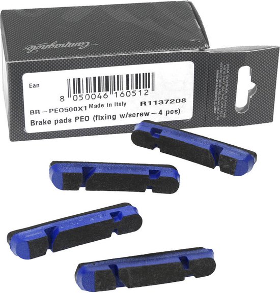 Remblok voor peo velgen blauw shimano - 4st. | bol.com