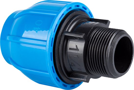 Raccord PE raccord vissé pour tube PE 32 mm 25 mm 20 mm plastique PP angle té... | bol.com