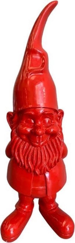 Tuinkabouter 1 Meter - Kabouter Tuin - Cadeau - Rood - 100 cm | bol