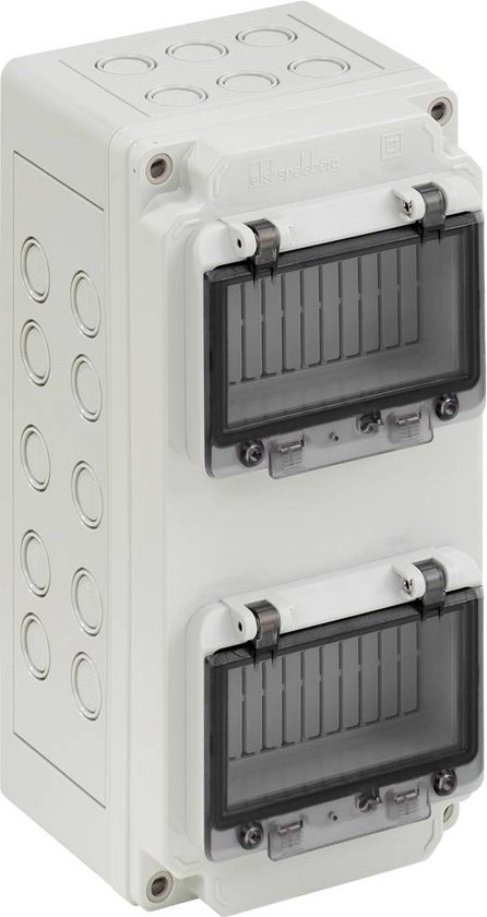 Spelsberg 59106401 SVi A 2x6 Kleine verdeelkast Opbouw (op product ...