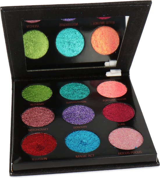 Makeup Revolution Pressed Glitter Oogschaduw Palette - Abracadabra ...