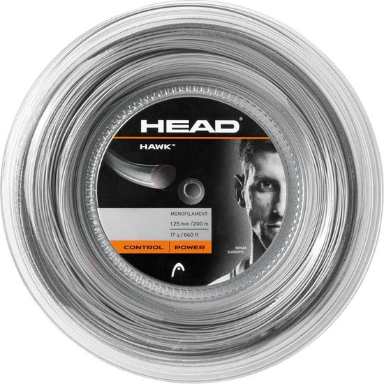 HEAD Tennissnaar Hawk Power 1.25mm op rol 200m | bol