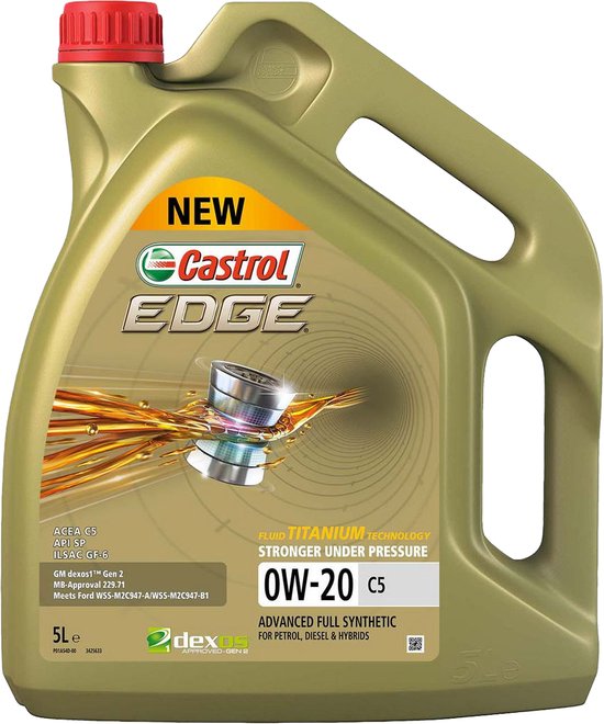 Motorolie Castrol Edge C5 0W20 | bol