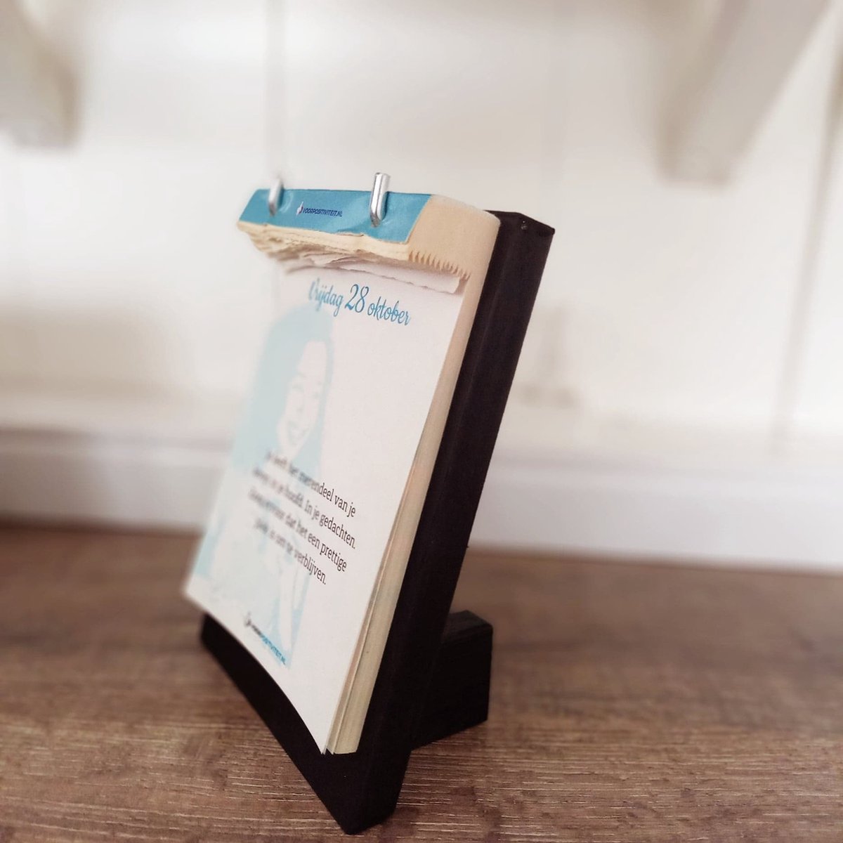 Scheurkalender houder| Zwarte versie| Voor iedere scheurkalender ...